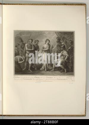 Francesco Bartolozzi (Engraver) Caratacus is handed over Ostorius ...