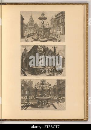 Jan van Doetecum (Engraver) Various fountains and fountains (fountains ...