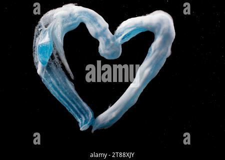 Colorful decorative objects in the shape of a heart Stock Photo - Alamy