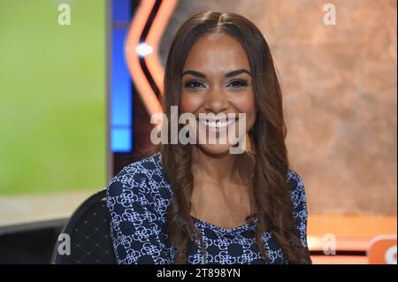 Moderatorin Janique Johnson nimmt am 28. RTL Spendenmarathon wir helfen ...