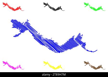 Lake Riffe Reservoir (United States of America, North America, us, usa ...