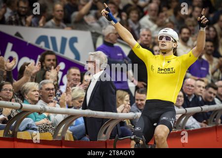 Tuur Dens pictured in action during the qualifications of the men's 1km ...