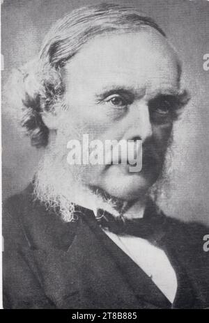 Lord Joseph Lister (1827-1912) the English surgeon who pioneered the ...