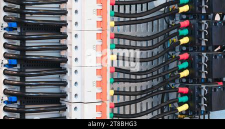 Box for wires of distribution of an electricity, PLC Control panel with ...
