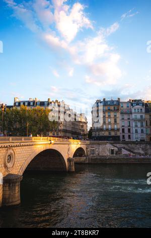 The Pont Saint Louis, built in 1930, is a bridge in Paris, France ...