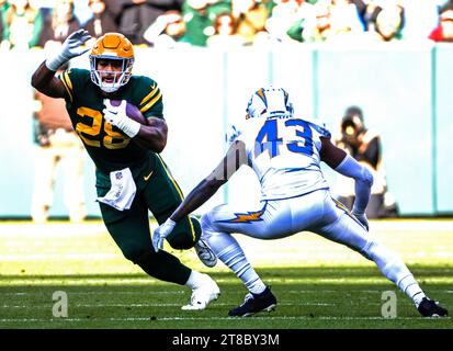 Los Angeles Chargers cornerback Michael Davis (43) before an NFL ...