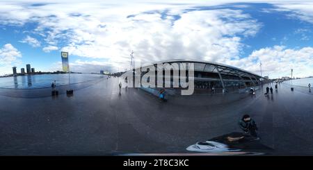 360° view of Amsterdam Central Station - Alamy