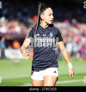 Athenea del Castillo of Real Madrid looks on during the Copa de la ...