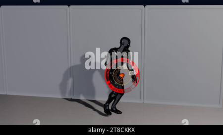 Weapons Detection System. AI electronic scanning system detectors for ...