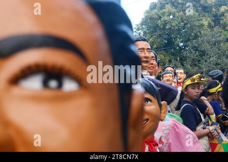 Angono, Rizal, Philippines. 19th Nov, 2023. A papier-mache statues ...