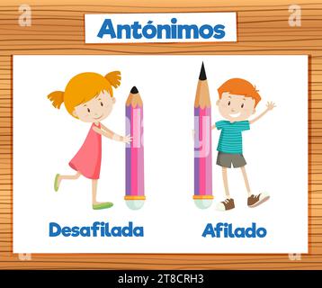 A vector cartoon illustration depicting the Spanish words 'Andentro ...