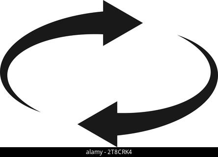 rotate icon vector illustration design Stock Vector Image & Art - Alamy