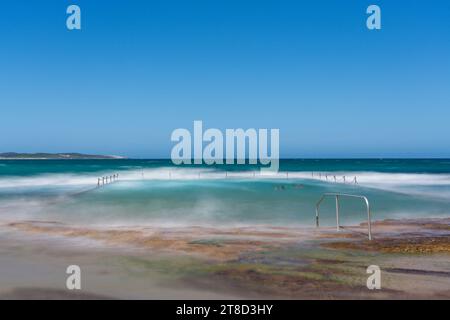 An abstract view of the ocean pool at Cronulla Beach Sydney Stock Photo ...
