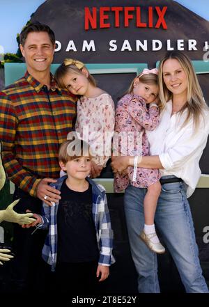 WESTWOOD, CA - NOVEMBER 19: Samuel Page, Cassidy Boesch, Family at the ...