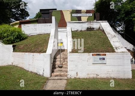 Structure of Battery Command Post , soldiers were once stationed here ...