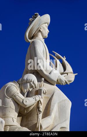 Discoveries Explorers Monument at Tagus Port Belem Lisbon Stock Photo ...