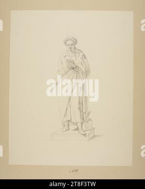 This drawing by Johann Wolfgang von Goethe depicts the rear side of his ...