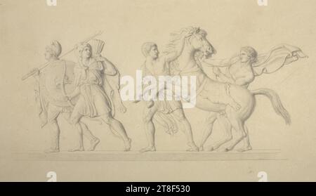 Alexander the Great's Armour Bearers and Bucephalus, Johann Friedrich ...