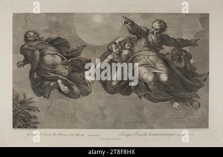Michelangelo - Creation of Sun Moon and Planets Stock Photo - Alamy