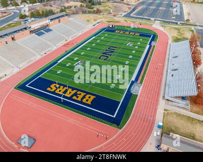 University of Northern Colorado Nottingham Field aerial photo Stock ...