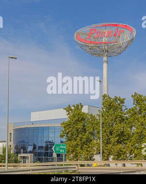 Paracin, Serbia - October 06, 2023: Large Red Logo Sign Pionir ...