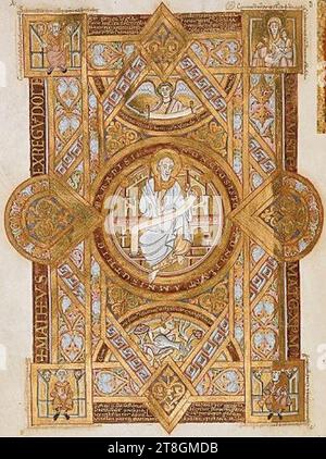 Uta Codex - Saint Mattew Stock Photo - Alamy