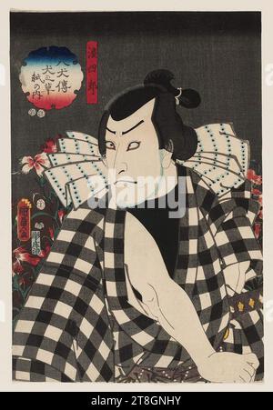 Utagawa Kunisada II - Actor Bandô Hikosaburô IV as Namishirô Stock ...