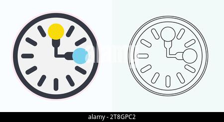 Passage of time icon design. vector illustration Stock Vector Image ...