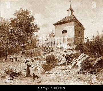 Vaclav Jansa - kaple sv Vojtecha u Votic (1891 Stock Photo - Alamy