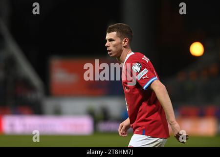 Olomouc, Czech Republic. 20th Nov, 2023. Goalkeeper Jindrich Stanek ...