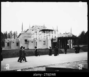 Utah Building, Alaska-Yukon-Pacific Exposition, Seattle, 1909 Stock ...