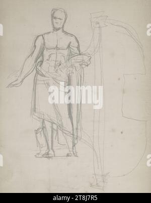 Emerich Alexius Swoboda Floor plan and cross -section of the fountain ...