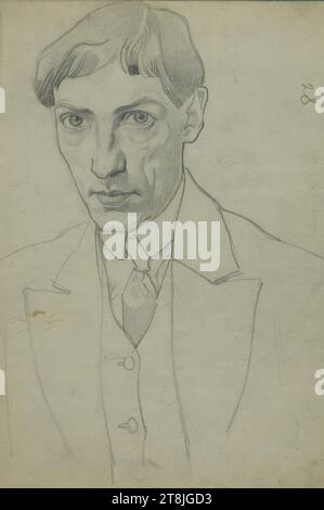 Franz Wacik Self-Portrait. Pencil 1915 , 1915 Stock Photo - Alamy