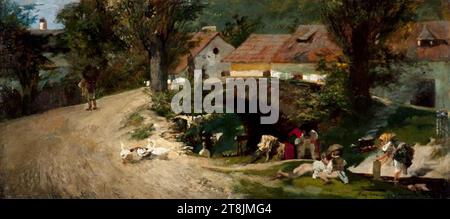 Vajda Village Scene Stock Photo - Alamy
