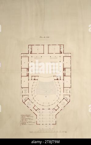 The new German theater in Pest, Josef Schaffer, Austria, 1757-1825 ...
