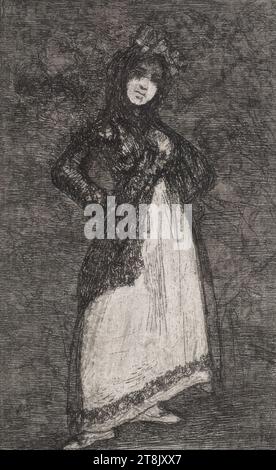 Goya, Francisco de, Bordeaux, Goya, Maja with the light background ...