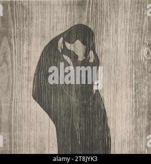 The Kiss, Edvard Munch, Løten near Hamar 1863 - 1944 Ekely, 1895, print ...