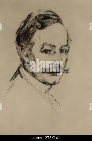 Edvard Munch Dr. Max Linde. Colding and copper plate in black 1902 ...