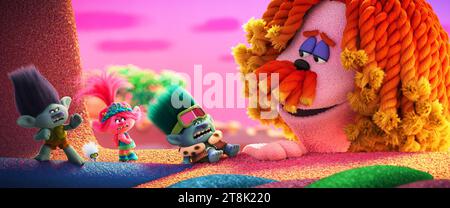 TROLLS BAND TOGETHER, (aka TROLLS 3), from left: Tiny Diamond (voice ...