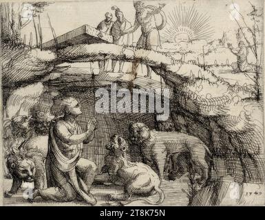 Daniel in the Lions Den by Peter Paul Rubens, oil on canvas, c.1614/16 ...