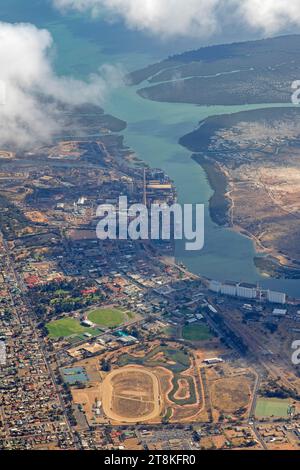 Aerial of Port Pirie Stock Photo - Alamy