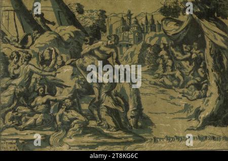 Giuseppe Nicola Vicentino (Rossigliani) (Rossigliani) The flight of the ...