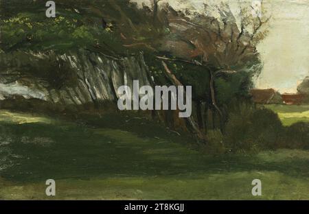 'Landschaft mit Bäumen im Wind,' a painting by Vincent van Gogh ...