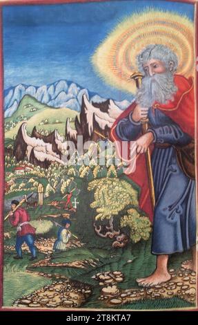 Georg Lemberger New Testament (Luther-Bible): The seven candlesticks ...