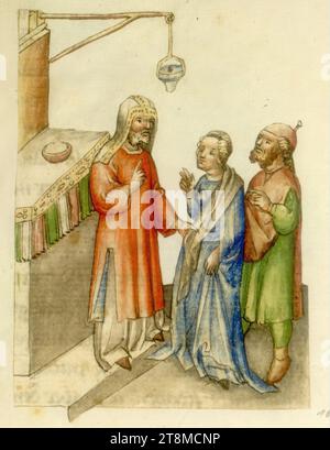 Sacrificial Scene, History Bible, Anonymous, 1420-1430, Drawing ...
