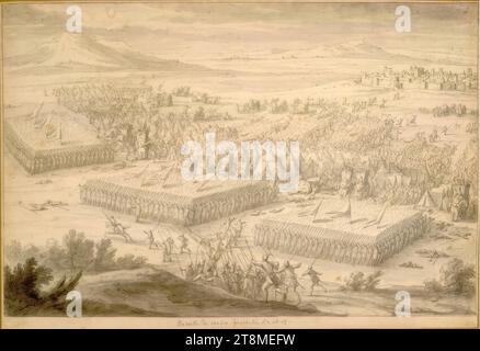 Biblical battle (illustrative template), collection of 20 sheets ...