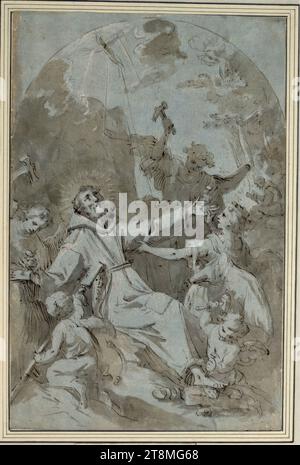 Stigmatization of St. Francis, altarpiece on the main altar in the ...