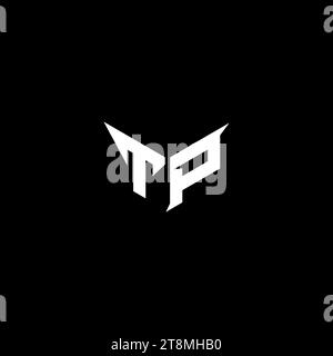 TP Premium emblem logo initial esport and gaming design concept Stock ...