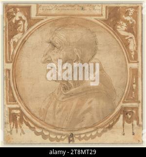 Leonardo Da Vinci - Seated Old Man 15 Stock Photo - Alamy