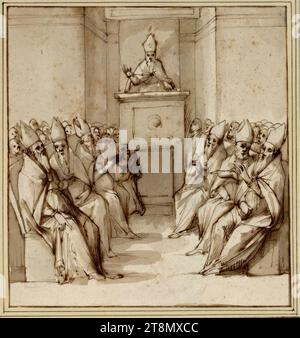 Domenico Cresti gen. Passignano The bishops on the pulpit with empty ...